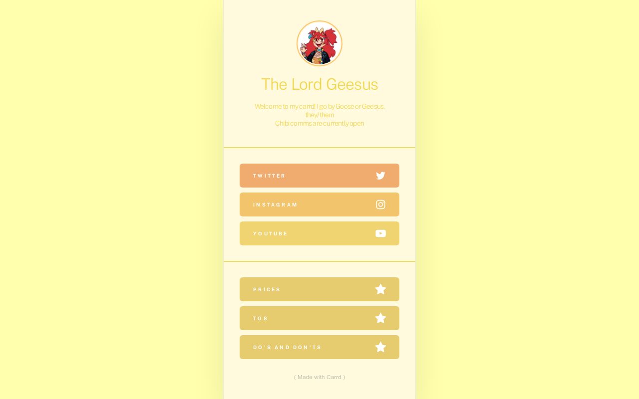 The Lord Geesus